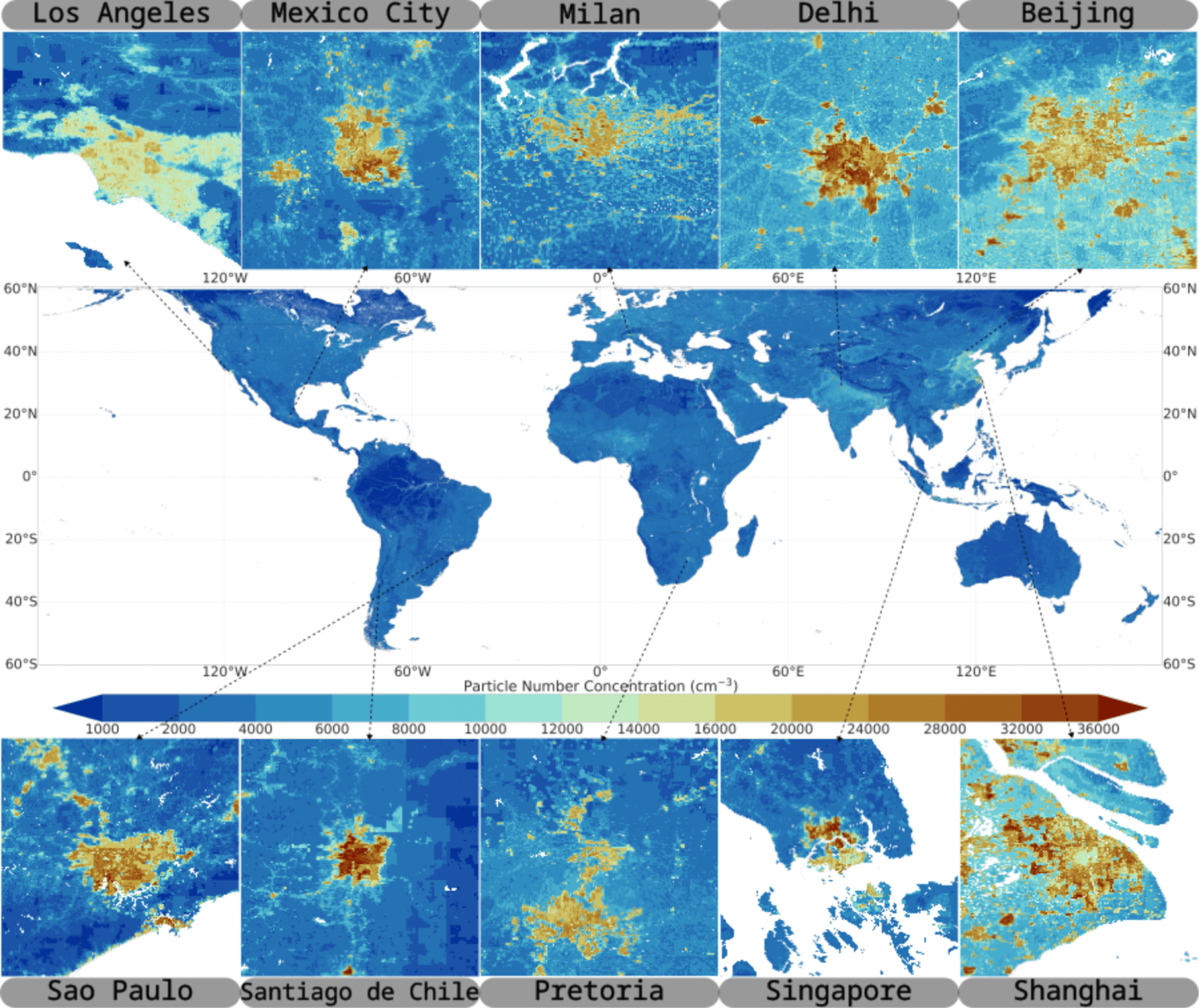 The Cyprus Institute develops first global maps of ultrafine air ...