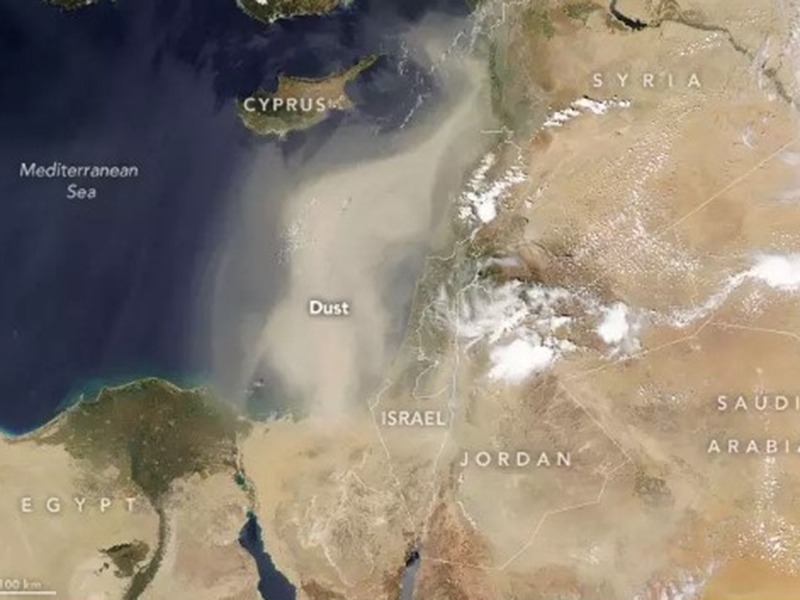 New study Shows that Severe Atmospheric Pollution in the Middle East ...