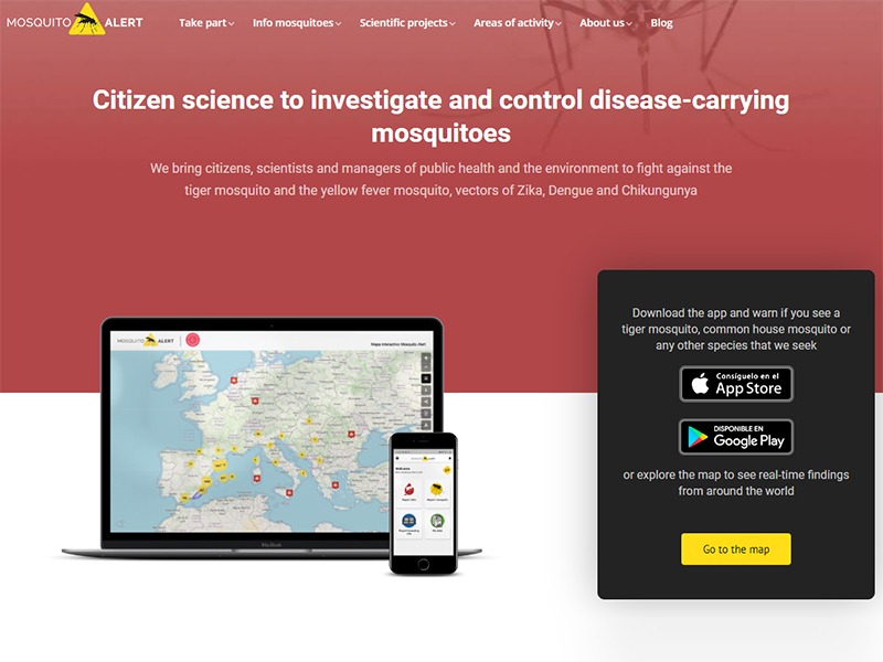 Mosquito Alert app: CARE-C Researchers Part of an International Team ...